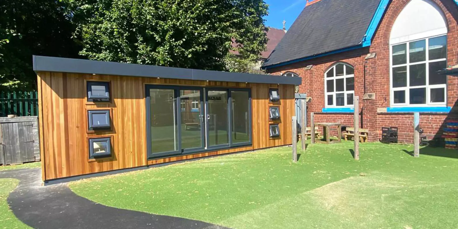 Outdoor Classrooms and Log Cabins for Schools
